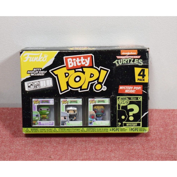 Disney | Toys | Funko Bitty Pop Teenage Mutant Ninja Turtles Donatello ...